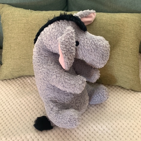Disney | Toys | Disney Eeyore Stuffed Blue Donkey Plush 5 Button Tail ...